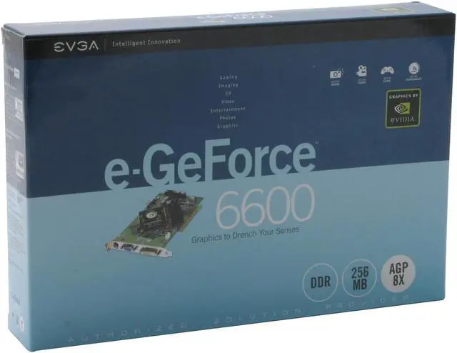 EVGA GeForce 6600 Graphics Card 256-A8-N340-TX - Newegg.com