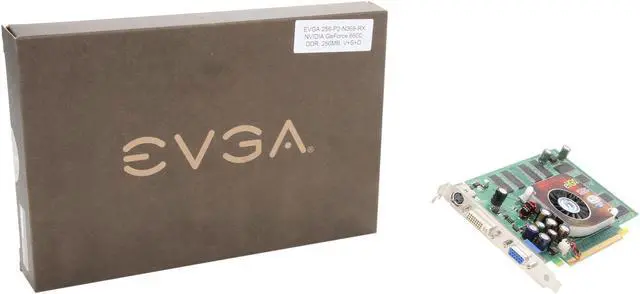 Refurbished: EVGA GeForce 6600 Graphics Card 256-P2-N369-RX - Newegg.com