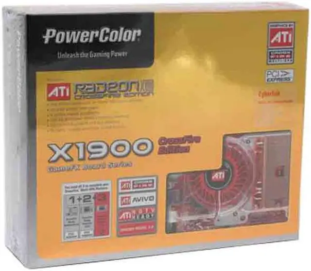 POWERCOLOR 1900Crossfire retail Radeon X1900 CrossFire Edition 512MB ...