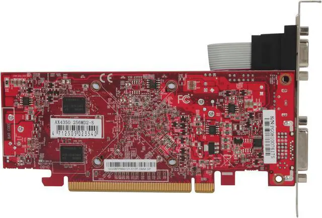 Open Box: PowerColor Radeon HD 4350 Graphics Card AX4350 256MD2-S ...