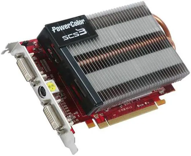 Open Box: PowerColor Radeon HD 4650 Graphics Card AX4650 512MD2-S3 ...