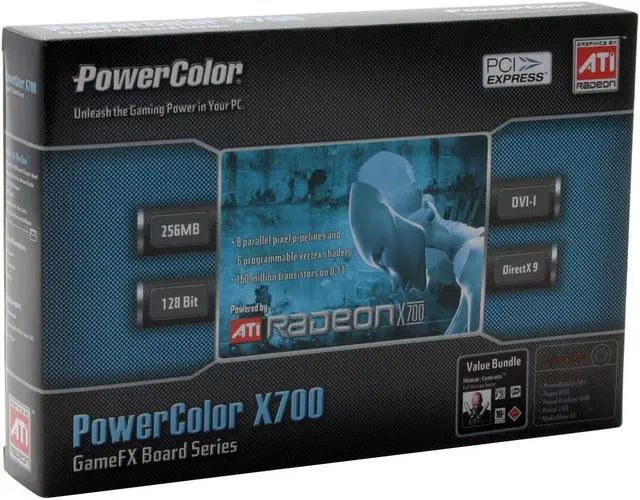 PowerColor Radeon X700 Graphics Card R41AB-ND3 - Newegg.com
