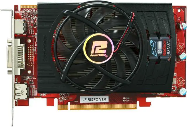 PowerColor PCS+ Radeon HD 5670 Graphics Card AX5670 512MD5-PPDH ...