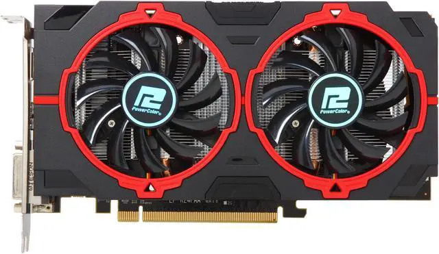 PowerColor TurboDuo Radeon R7 260X Graphics Card AXR7 260X1GBD5TDHEOC ...