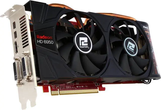 Refurbished: PowerColor Radeon HD 6950 Graphics Card AX6950 2GBD5-2DH ...