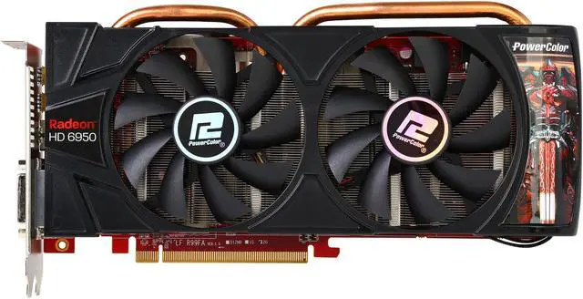 Refurbished: PowerColor Radeon HD 6950 Graphics Card AX6950 2GBD5-2DH ...