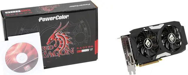 Open Box: PowerColor RED DRAGON Radeon RX 470 Graphics Card ...