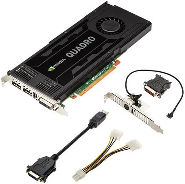 Open Box: NVIDIA VCQK4000 Quadro K4000 PCIE 2.0 x16 3GB GDDR5 HP OEM 900-52030-0300-001 - Newegg.com