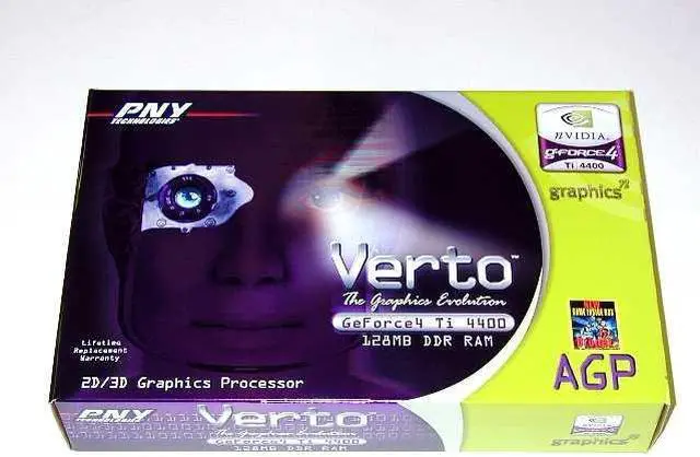 PNY GeForce4 Ti4400 Graphics Card VCGF4TI4400APB - Newegg.com