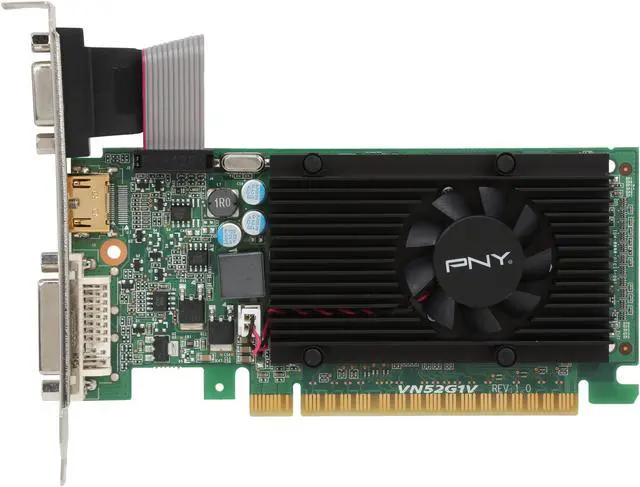 Refurbished: PNY GeForce GT 520 (Fermi) Graphics Card RVCGGT5201XXB ...