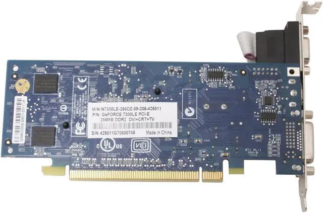 ECS GeForce 7300LE Graphics Card N7300LE-256DZ - Newegg.com
