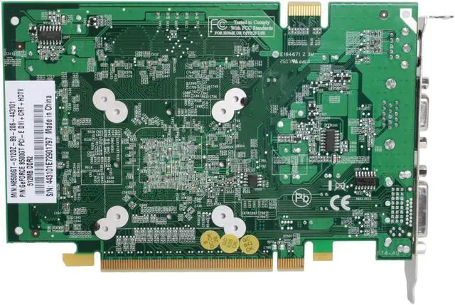 ECS GeForce 8500 GT Graphics Card N8500GT-512DZ - Newegg.com