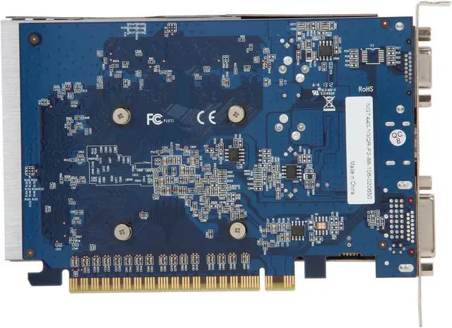 ECS GeForce GT 440 (Fermi) Graphics Card NGT440-1GQR-F2 - Newegg.com