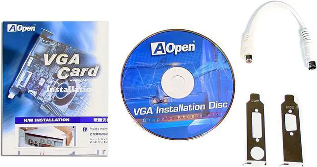 Open Box: AOpen GeForce4 MX440-8X Graphics Card Aeolus MX440 8X-DV64 ...