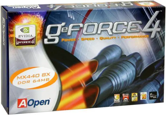 AOpen GeForce4 MX440-8X Graphics Card 90.05210.389 - Newegg.com