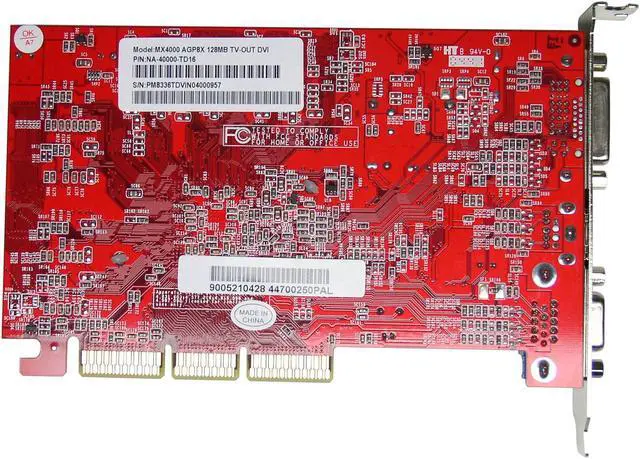 AOpen GeForce MX4000 Graphics Card MX4000-DV128 - Newegg.com