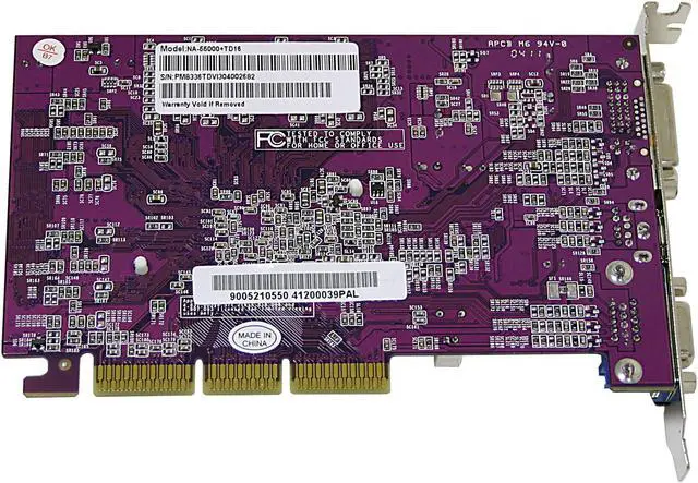 Open Box: AOpen GeForce FX 5500 Graphics Card FX5500-DV128 - Newegg.com