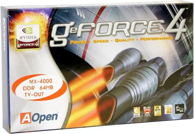 AOpen GeForce MX4000 Graphics Card 90.05210.464 - Newegg.com