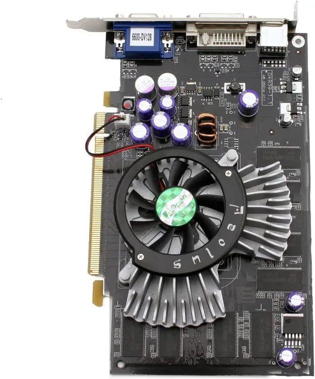 AOpen GeForce 6600 Graphics Card GF6600 DV128 PCIE - Newegg.com