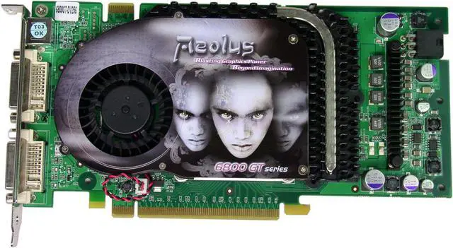 AOpen GeForce 6800GT Graphics Card 91.05210.45H - Newegg.com
