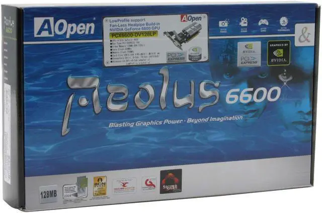 AOpen GeForce 6600 Graphics Card 91.05210.66X - Newegg.com