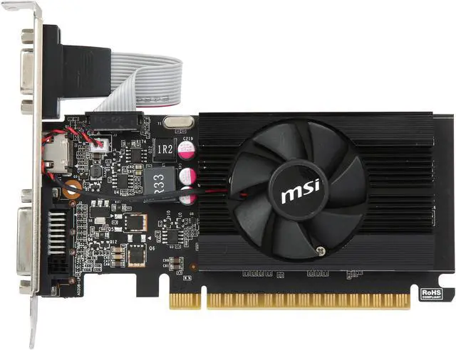 Refurbished: MSI GeForce GT 720 Graphics Card N720-2GD3LP - Newegg.com