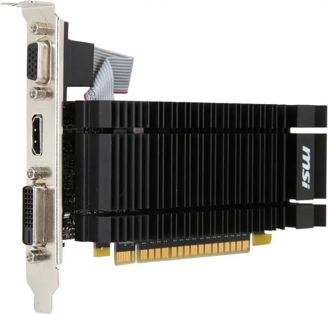 Refurbished: MSI GeForce GT 710 Graphics Card GT 710 2GD5H LP - Newegg.com