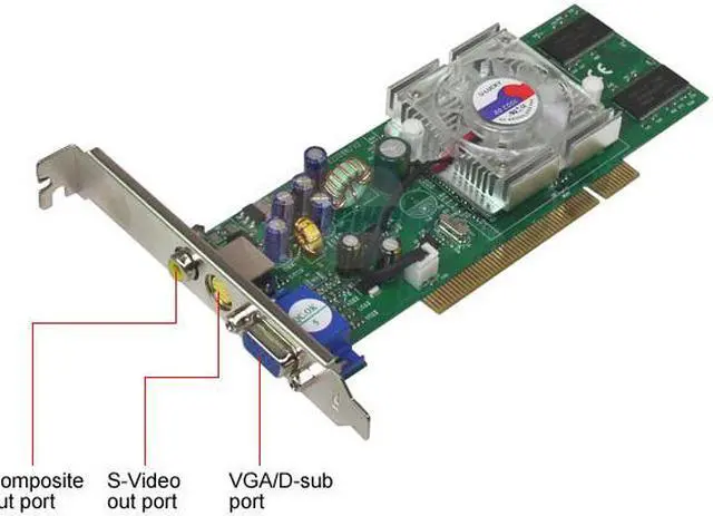 JATON GeForce4 MX440-8X Graphics Card Video-198PCI-64TV - Newegg.com