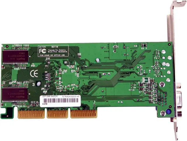 JATON GeForce2 MX400 Graphics Card 3DFORCE2 MX-64DDR - Newegg.com