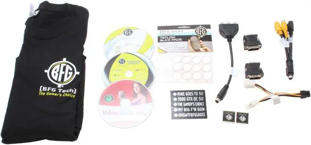 BFG Tech GeForce 7800GTX Graphics Card BFGR78512GTXOC - Newegg.com