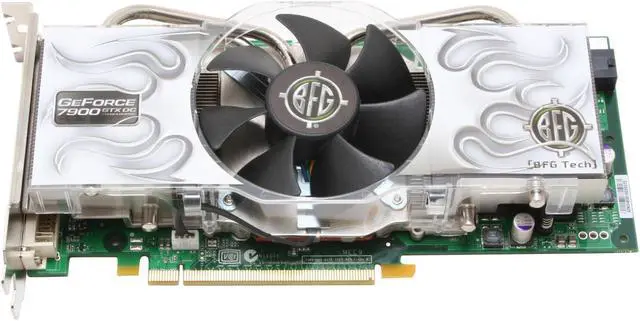 BFG Tech GeForce 7900GTX Graphics Card BFGR79512GTXOCE - Newegg.com