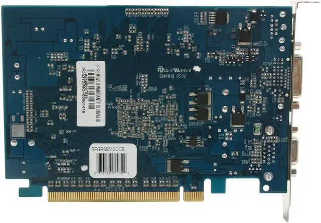 BFG Tech GeForce 6600 Graphics Card BFGR66512OCE - Newegg.com