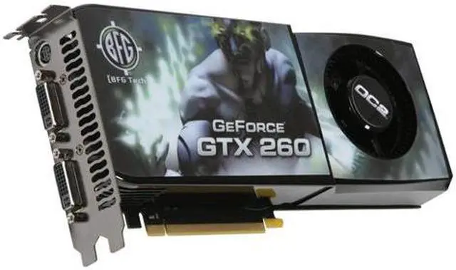 BFG Tech BFGEGTX260MC896OC2BE GeForce GTX 260 Core 216 896MB 448-bit ...