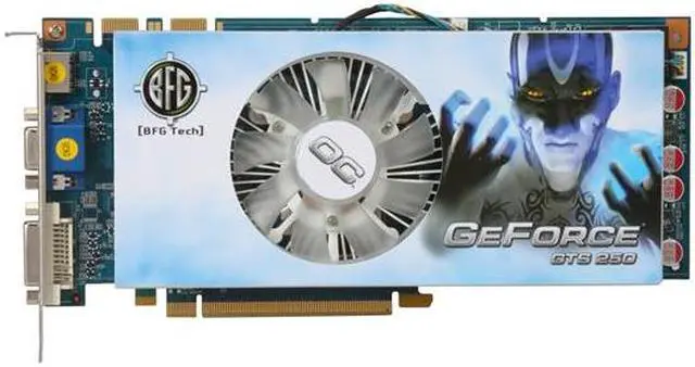 BFG Tech GeForce GTS 250 Graphics Card BFGEGTS2501024OCBE - Newegg.com