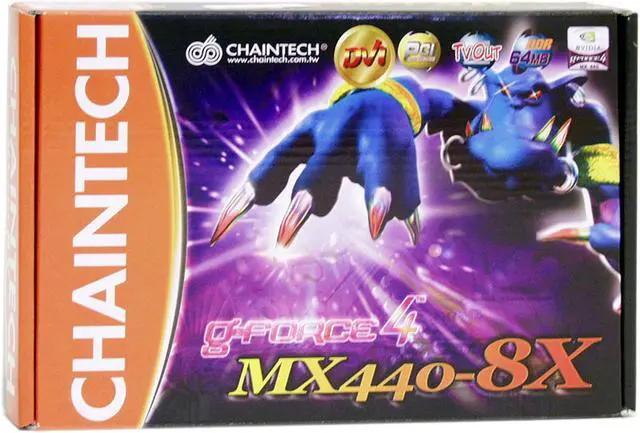 CHAINTECH GeForce4 MX440-8X Graphics Card P-G486 - Newegg.com