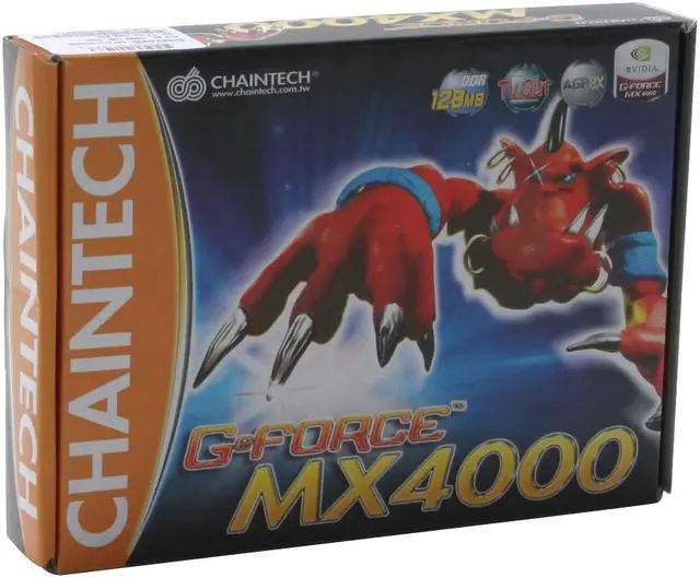 CHAINTECH GeForce MX4000 Graphics Card VGA128-SHMX4000D - Newegg.com