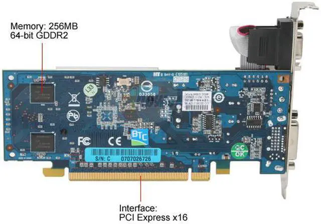 CHAINTECH GeForce 8400 GS Graphics Card GSV84GS-G1 - Newegg.com