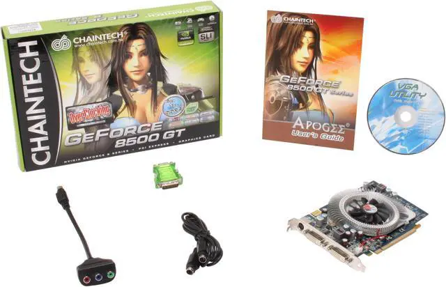 CHAINTECH GeForce 8500 GT Graphics Card GSE85GTC - Newegg.com