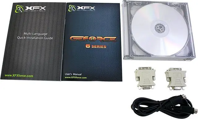 XFX GeForce 6800GT Graphics Card PVT40AUD + Doom3 - Newegg.com