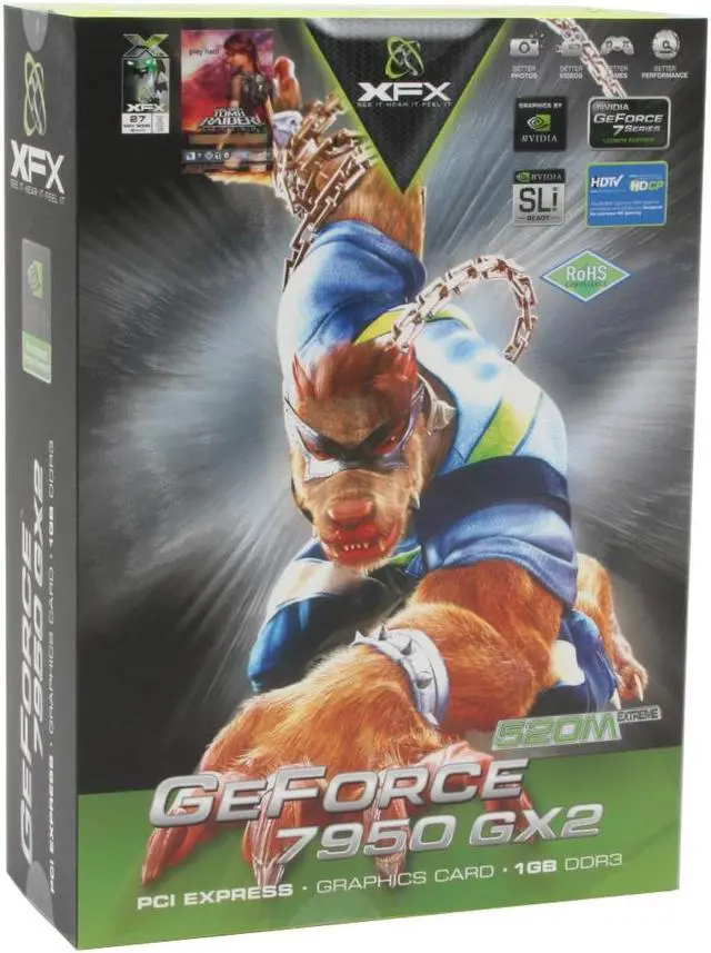XFX GeForce 7950GX2 Graphics Card PVT71UZDF9 - Newegg.com