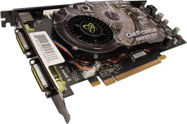 XFX GeForce 9800 GT Graphics Card PVT98GYDF4 - Newegg.com