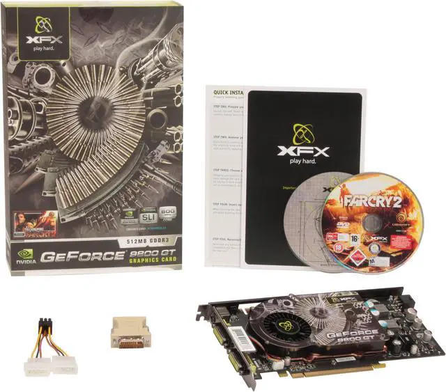 XFX GeForce 9800 GT Graphics Card PVT98GYDF4 - Newegg.com