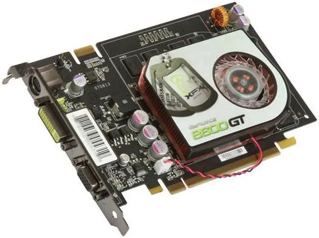 Refurbished: XFX GeForce 8600 GT Graphics Card PVT84JYAJ - Newegg.com