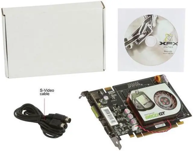 Refurbished: XFX GeForce 8600 GT Graphics Card PVT84JYAJ - Newegg.com