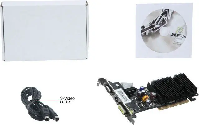 Refurbished: XFX GeForce 6200 Graphics Card PVT44AWAN - Newegg.com