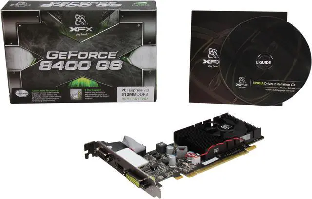 XFX GeForce 8400 GS Graphics Card PV-T86M-YNF2 - Newegg.com