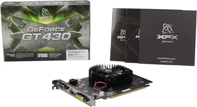 XFX GeForce GT 430 (Fermi) Graphics Card GT-430X-CAF2 - Newegg.com