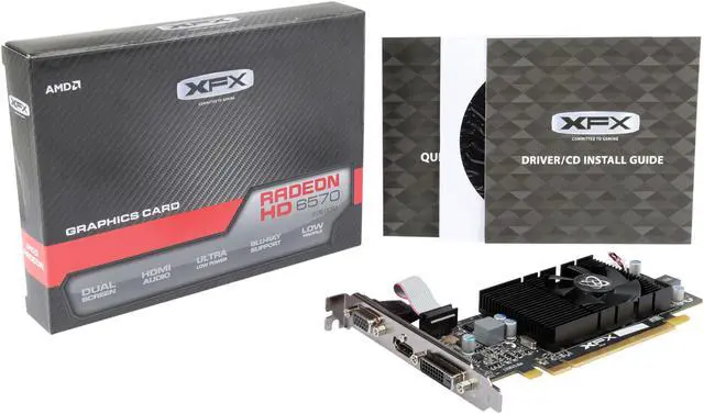 XFX Radeon HD 6570 Graphics Card HD-657X-2NL2 - Newegg.com