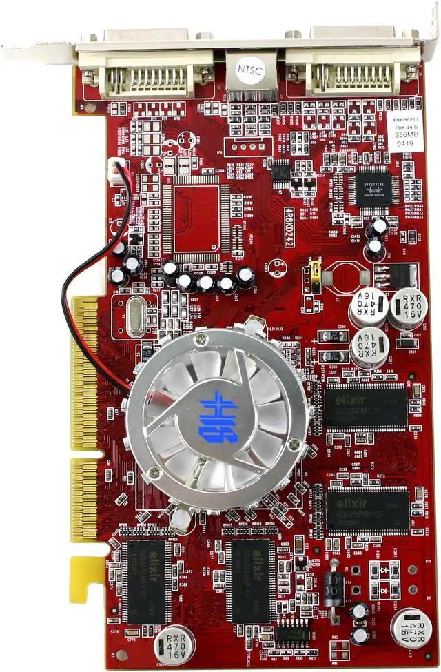 HIS Radeon 9600 Graphics Card R8K-48 - Newegg.com