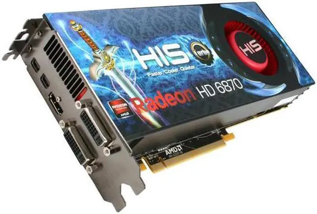HIS Radeon HD 6870 Graphics Card H687FT1G2M - Newegg.com